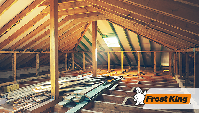 Air Sealing Attics: A Guide to Sealing Storage Space | Frost King ...
