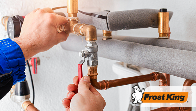 How to Prevent Frozen Pipes | Frost King® Weatherization Products