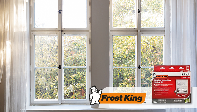 Winterize Your Windows | Frost King® Weatherization Products